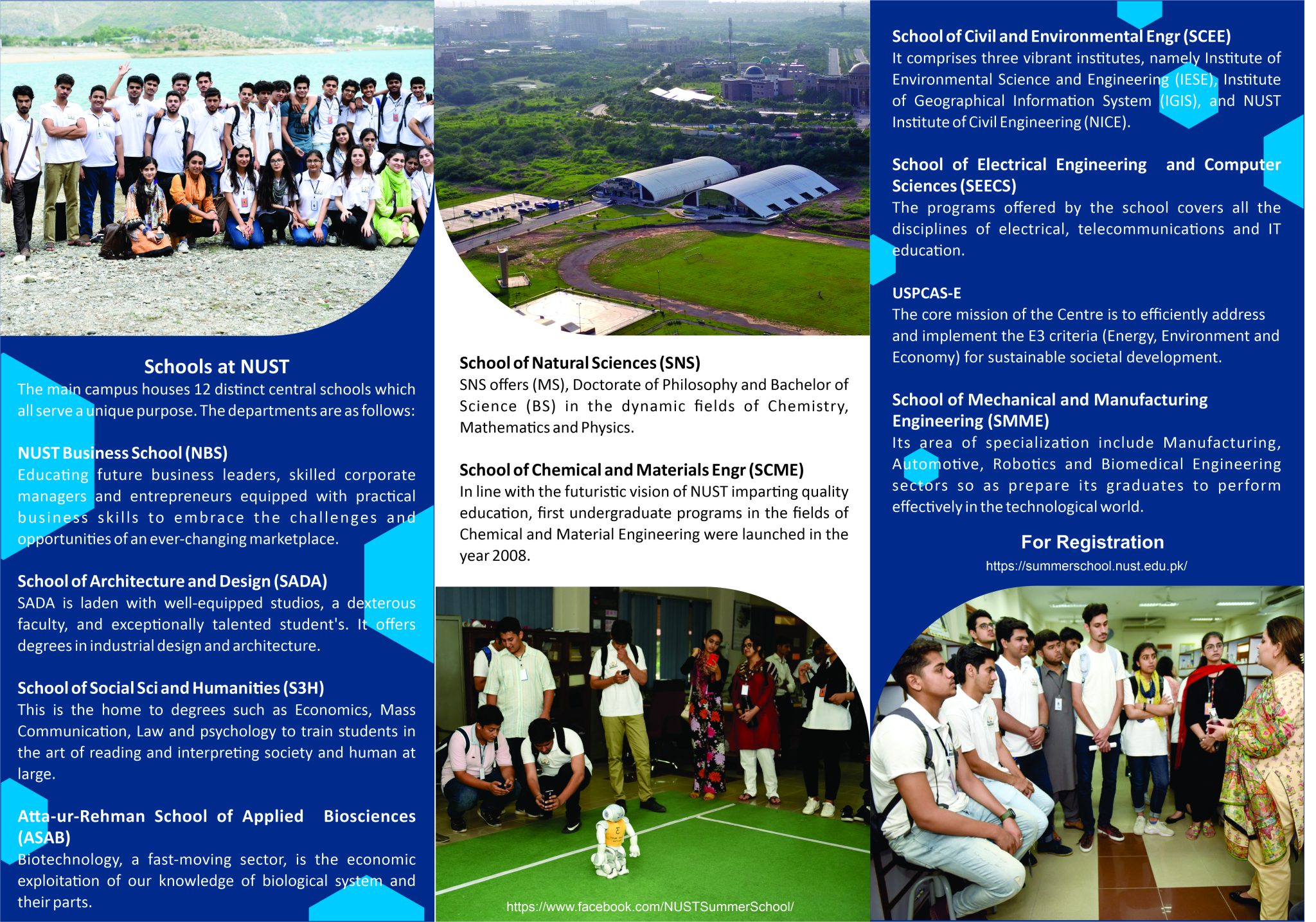 Brochure NUST Summer School - NUST Student Affairs