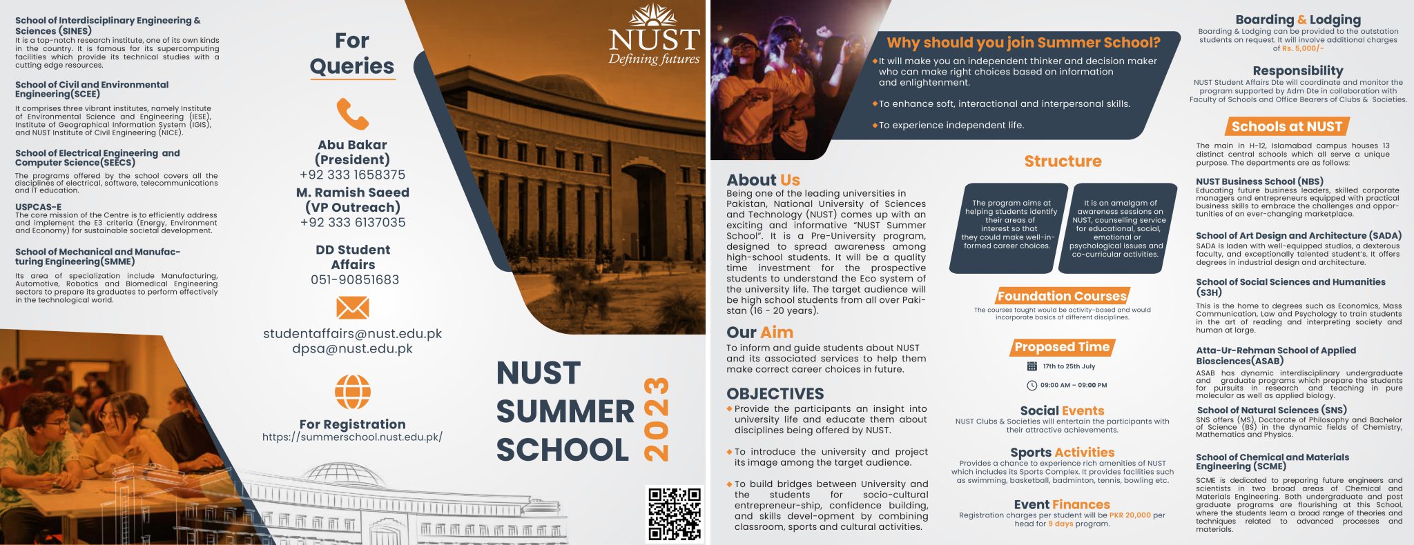 NUST Summer School – National University of Sciences and Technology (NUST)