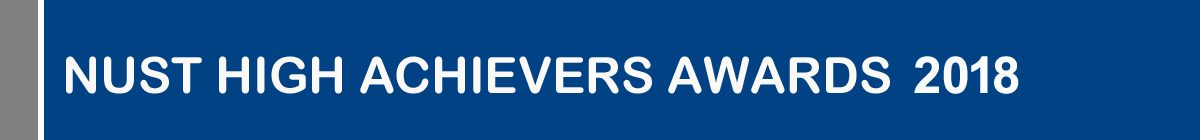 High Achiever Awards - NUST Student Affairs