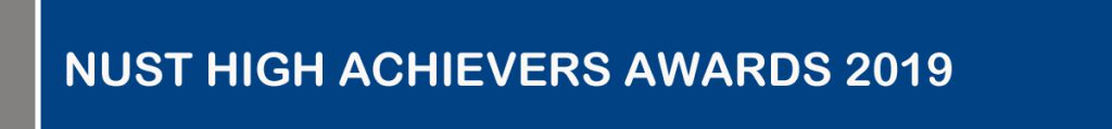 High Achiever Awards – National University of Sciences and Technology ...