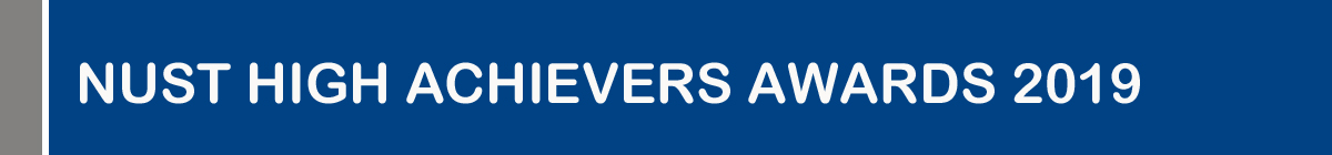 High Achiever Awards - NUST Student Affairs