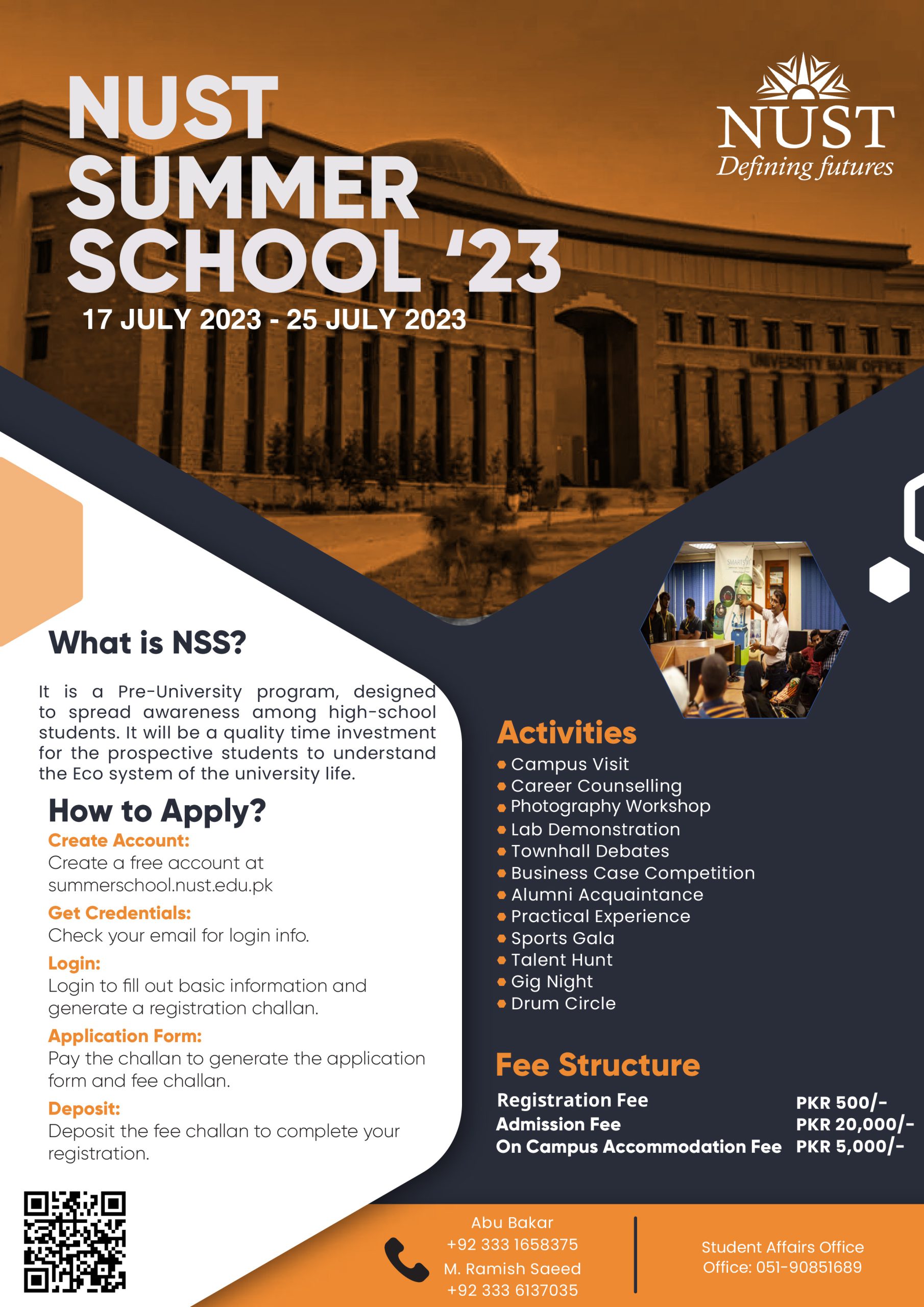 NUST Summer School – National University of Sciences and Technology (NUST)