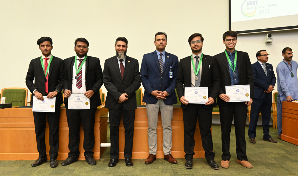 NUST High Achievers Ceremony 2021 - NUST Student Affairs